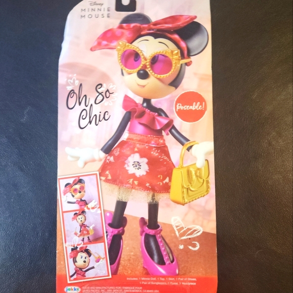 Disney | Toys | Minnie Mouse Oh So Chic Doll | Poshmark